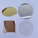 Custom Made Silver Embossed Raised Sticker/label, Embossing Seal ...