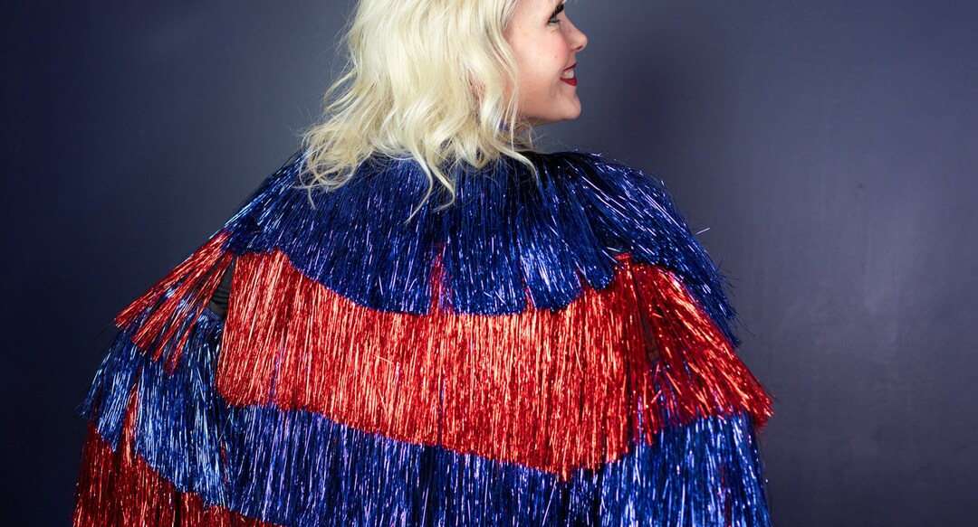 Rebel Tinsel Jacket - Etsy