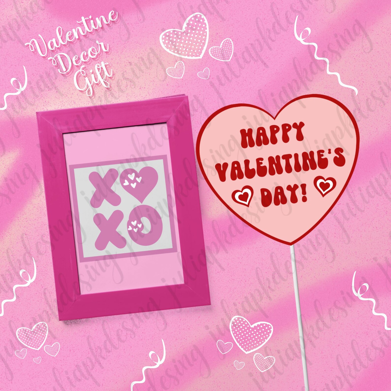 Printable Valentine Photo Both Props - Etsy