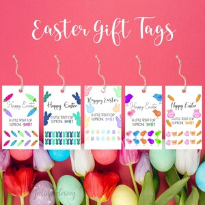 Easter Bundle Coupon+ Gift Tags, Printable Editable and Not Editable ...