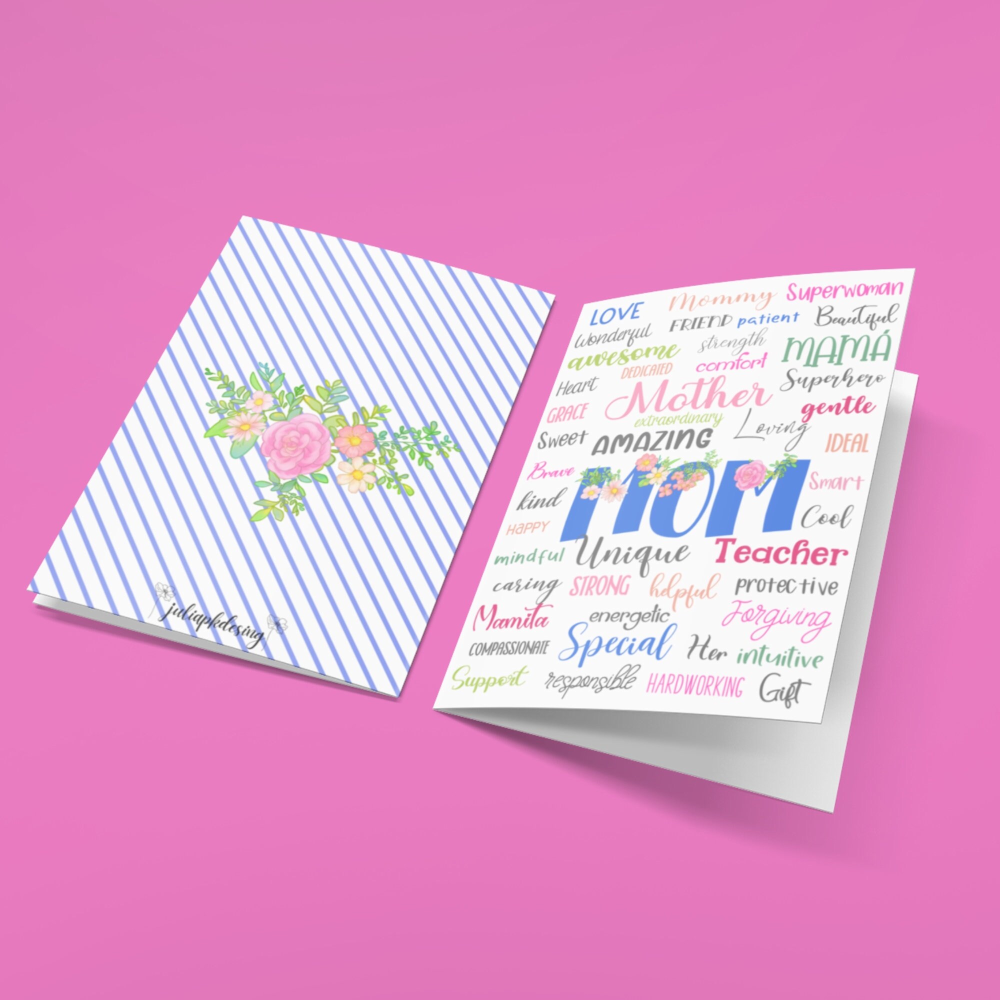 Mother's Day Printable Card Bundle - Etsy