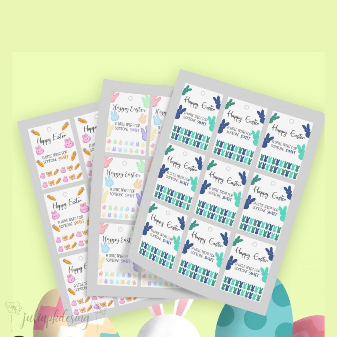 Easter Bundle Coupon Gift Tags, Printable Editable and Not Editable. - Etsy