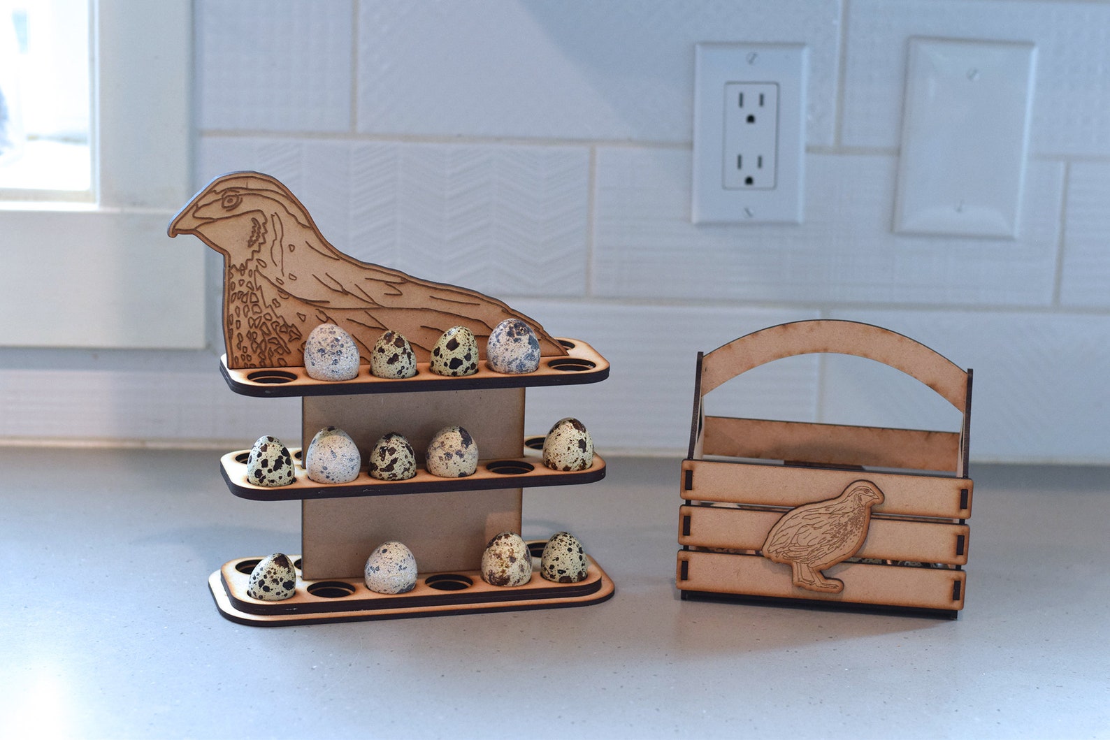 Quail Shaped Egg Holder, Quail Gift, Coturnix Quail Decor, Quail Egg ...