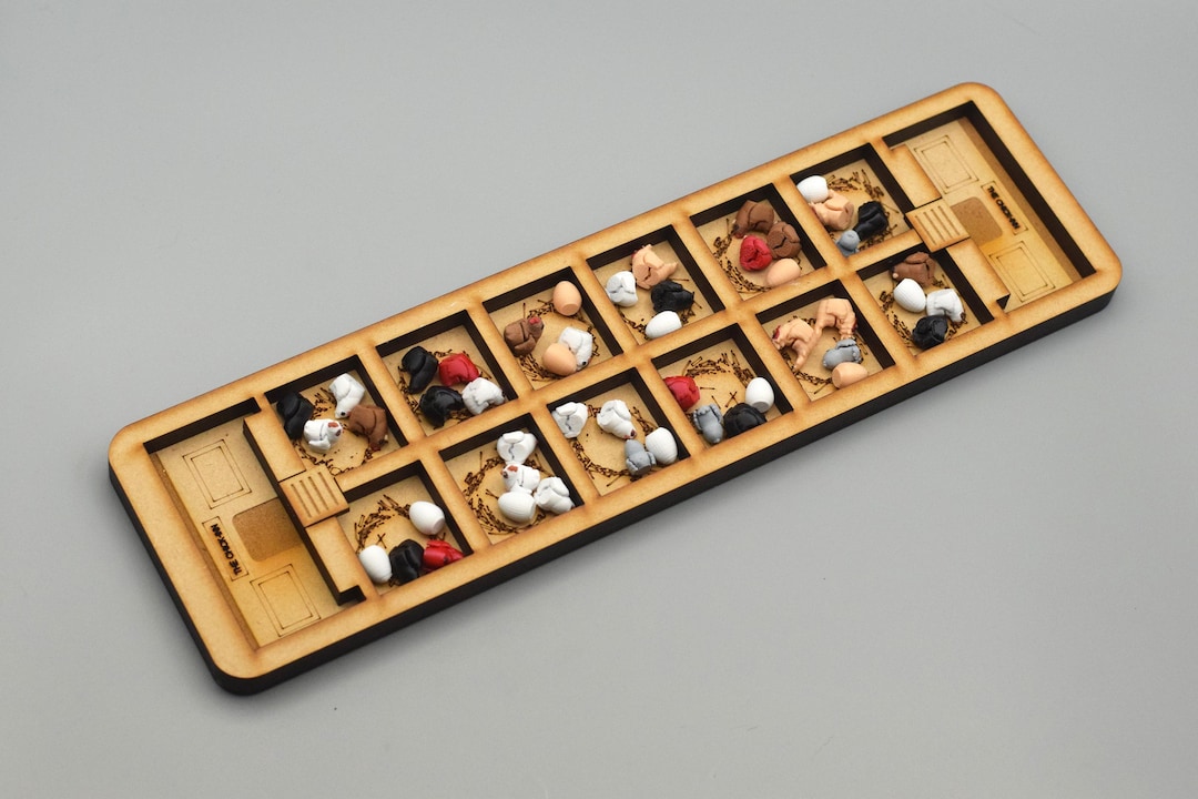 Juego de gallinero Mancala: Decoración divertida de granja - Etsy México