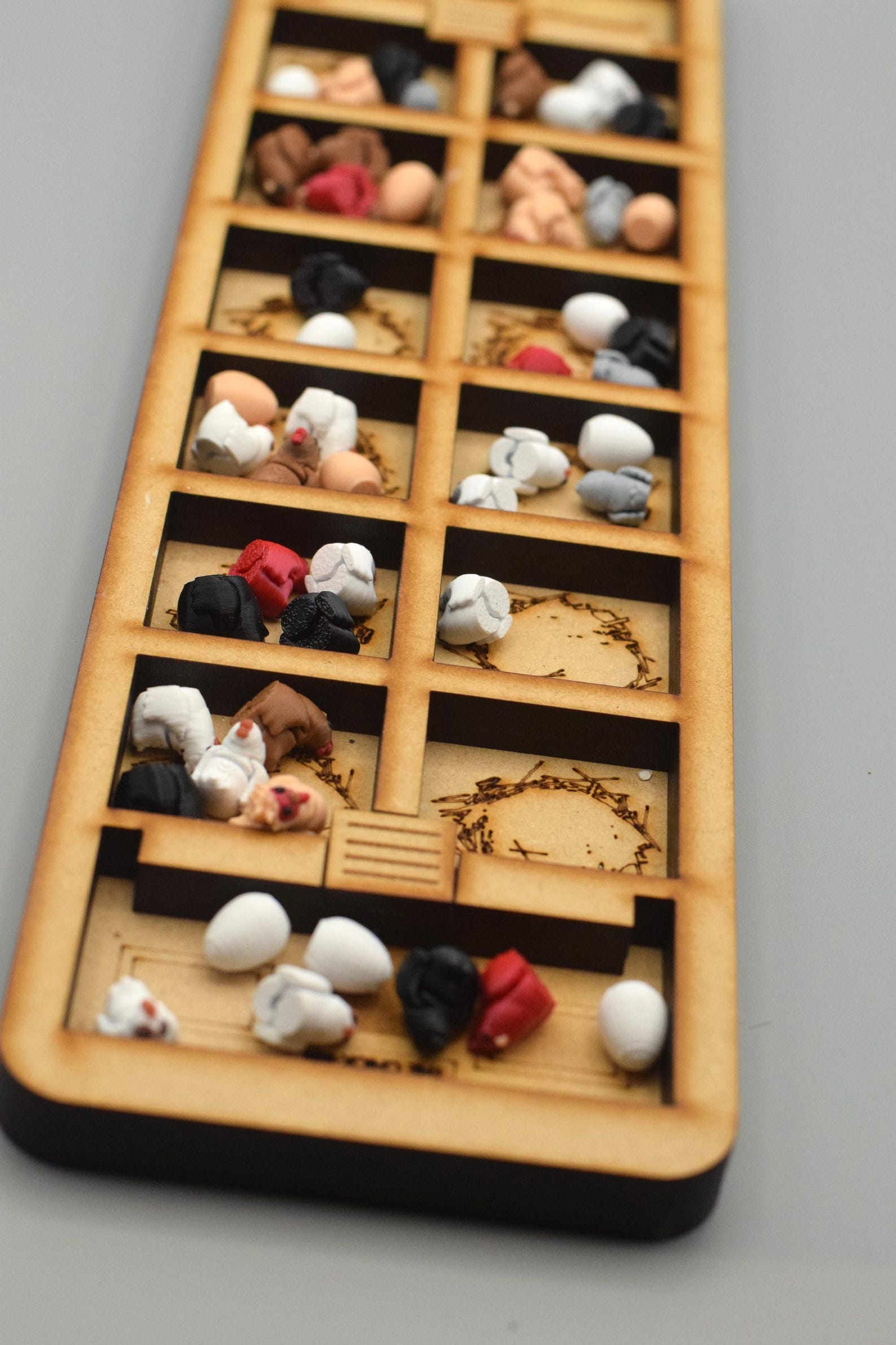 Juego de gallinero Mancala: Decoración divertida de granja - Etsy México