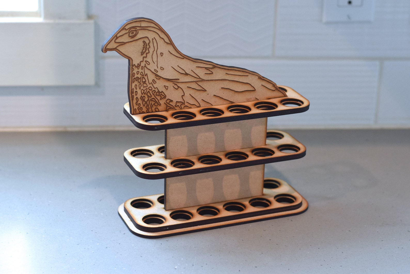 Quail Shaped Egg Holder, Quail Gift, Coturnix Quail Decor, Quail Egg ...