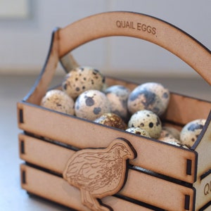 Quail Egg Holder, Quail Gift, Coturnix Quail Decor, Quail Egg Display ...