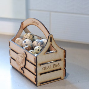 Quail Egg Holder, Quail Gift, Coturnix Quail Decor, Quail Egg Display ...