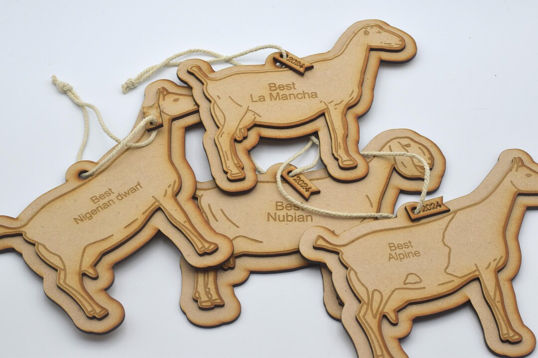 Goat Award Plaque Wall Hanging 4 H Award Best Goat Prize Goat Gift ...