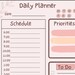 Digital Daily Boho Planner - Etsy