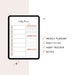 Digital Weekly Planner, Habit Tracker, Notes , to Do List. iPad ...