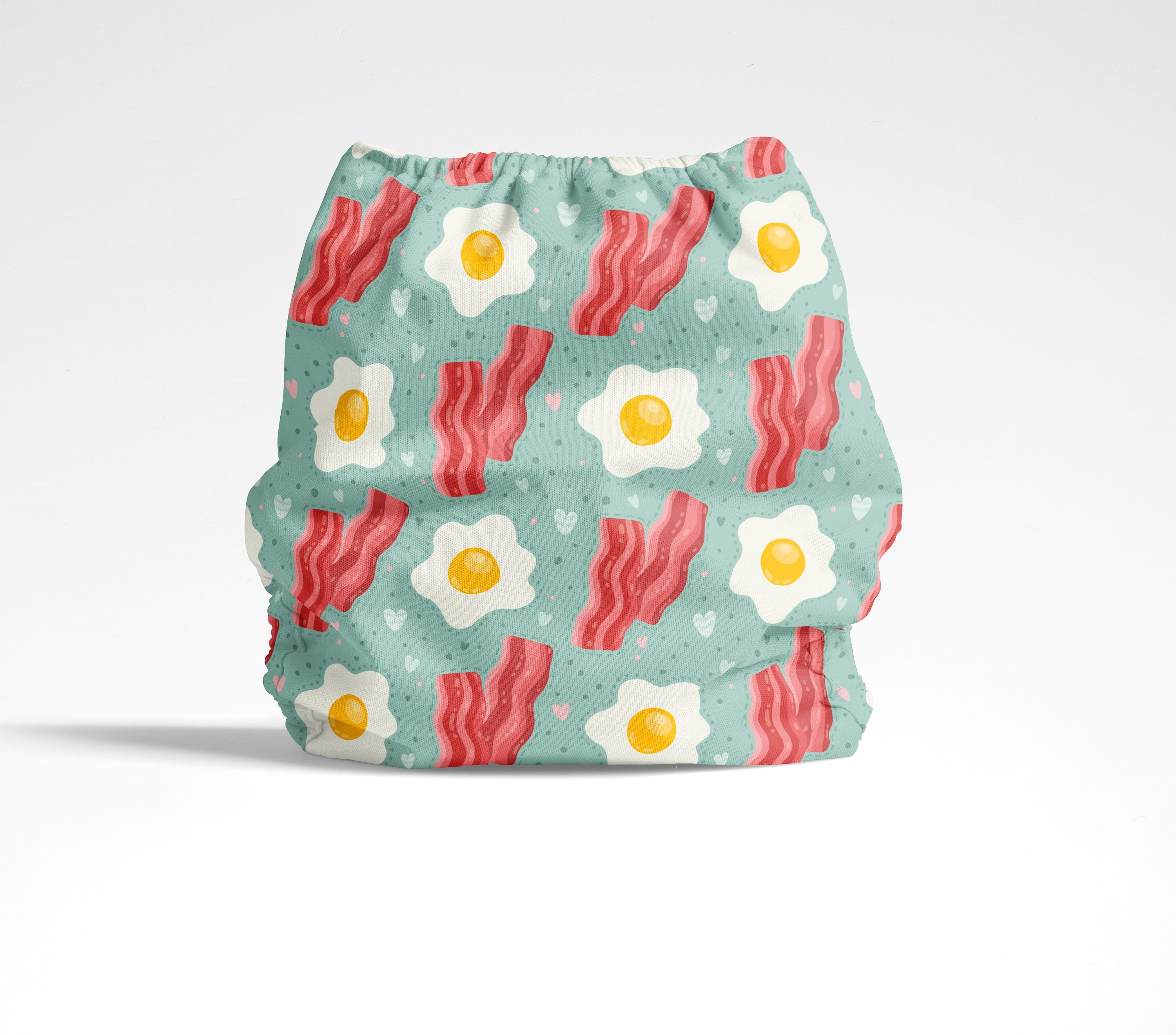 Bacon & Eggs Pocket Cloth Diaper - Etsy