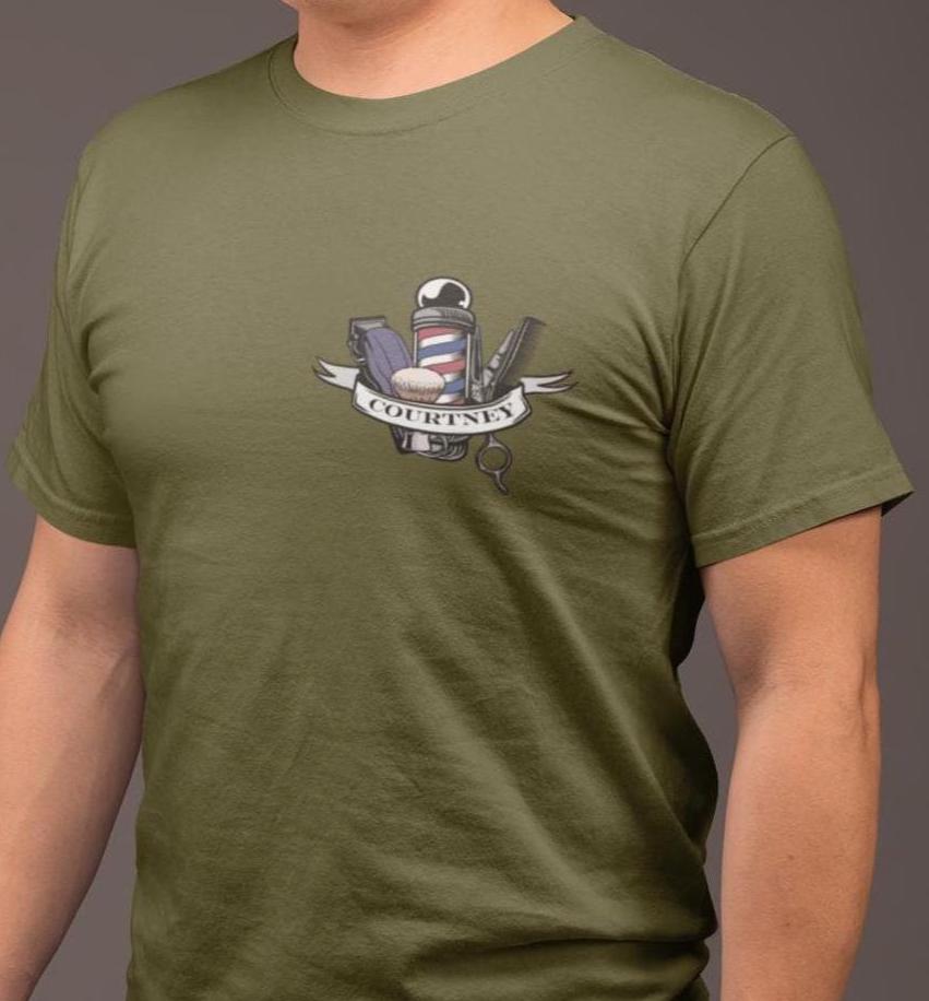 Personalized Barber Gift Shirt, Custom Personalized Birthday Gift for ...