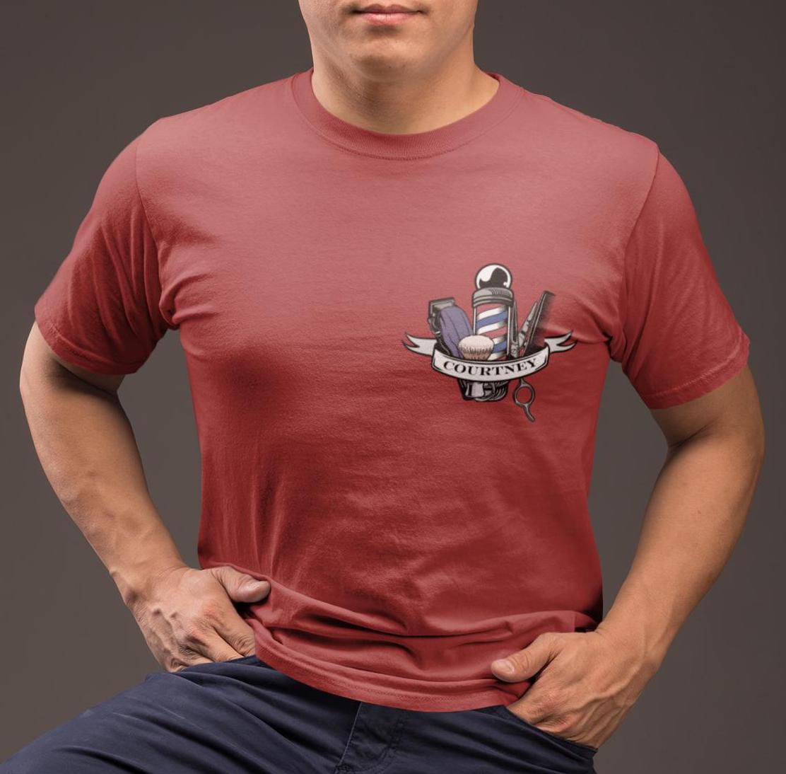 Personalized Barber Gift Shirt, Custom Personalized Birthday Gift for ...