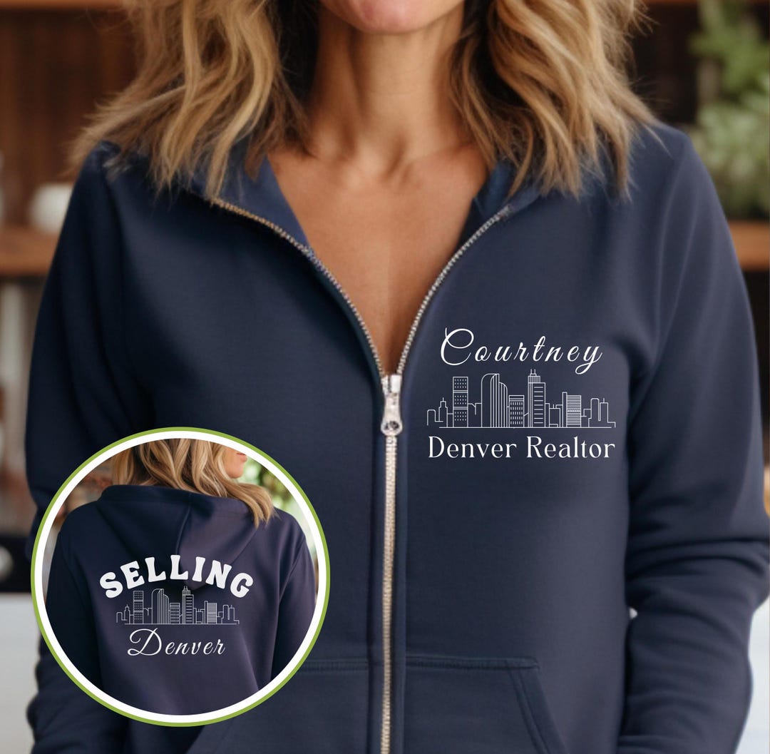 Personalized Real Estate Agent Hoodie Gift, Selling Location Customized ...