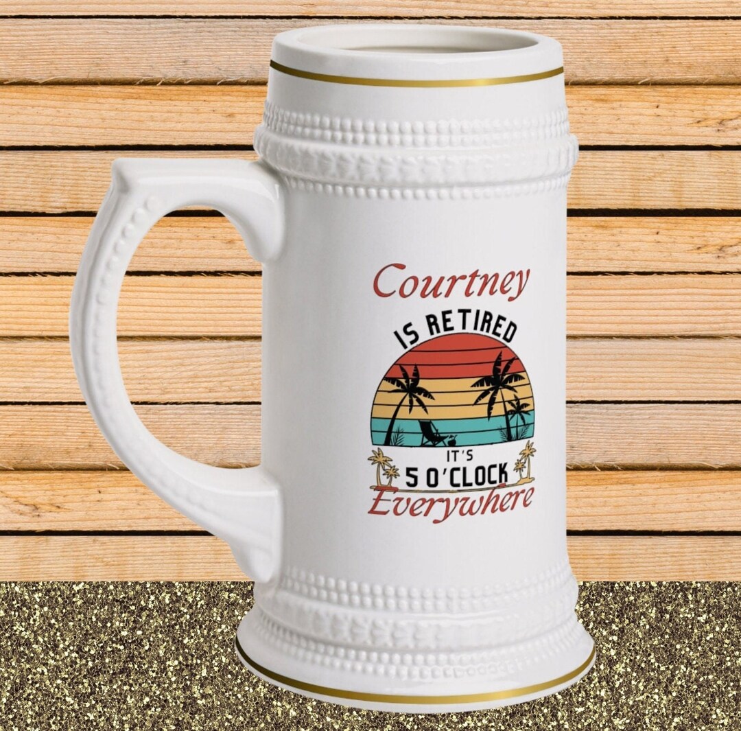 Personalized Retirement Mug Gift From Coworkers, Retirement Gift Idea ...