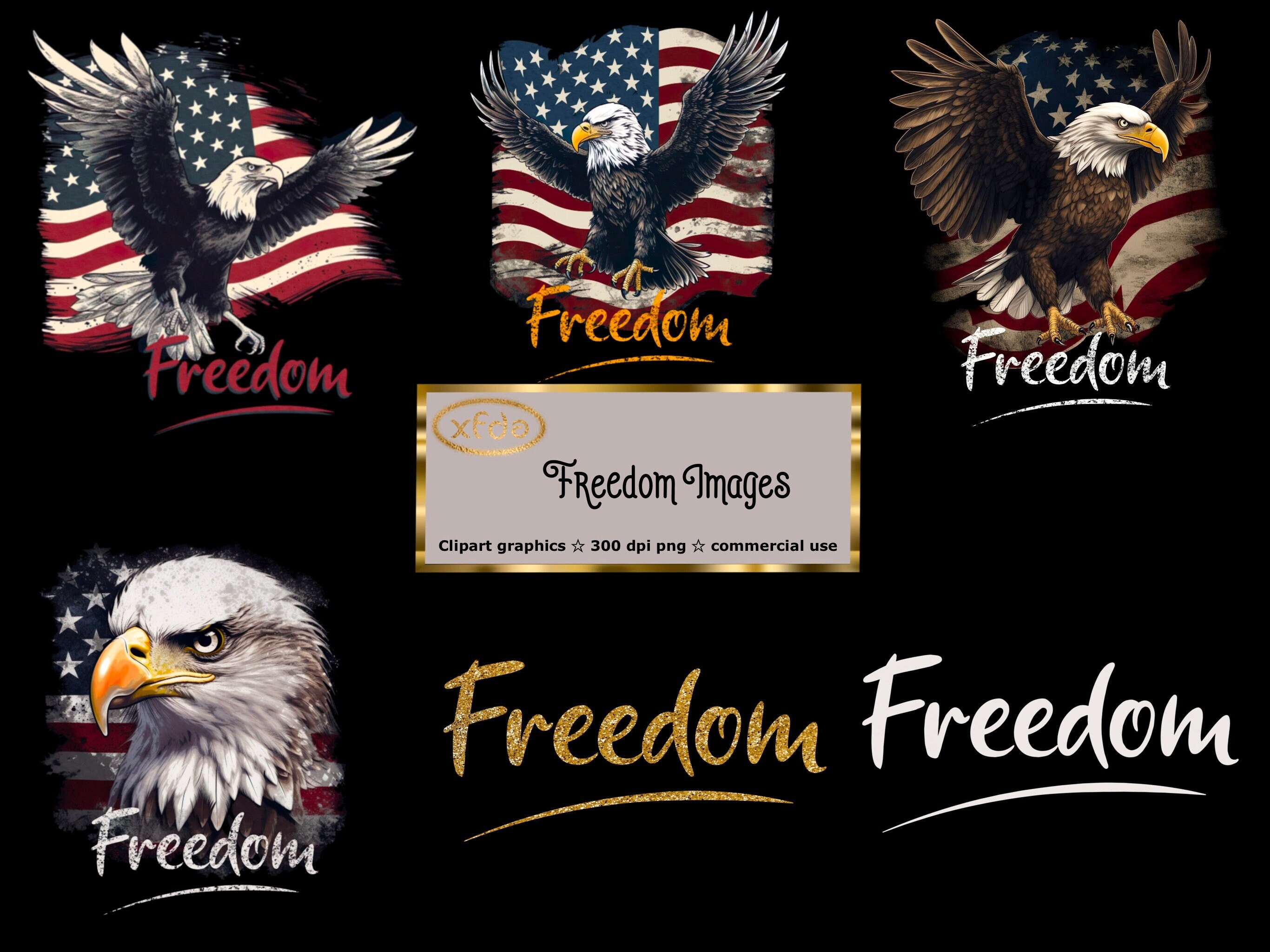Freedom Images Clipart - Images Are in PNG Format - Instant Download ...