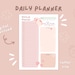 Cute Hourly Daily Planner | Printable Stationery | Instant Download ...