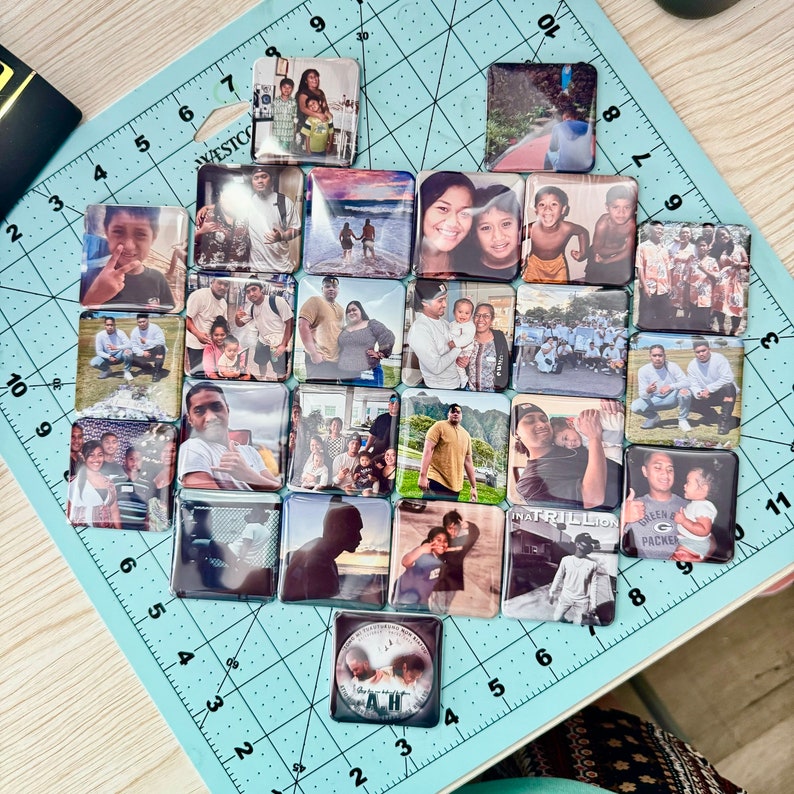 Personalized Picture Magnet, Custom Photo Refrigerator Magnet 2x2 - Etsy