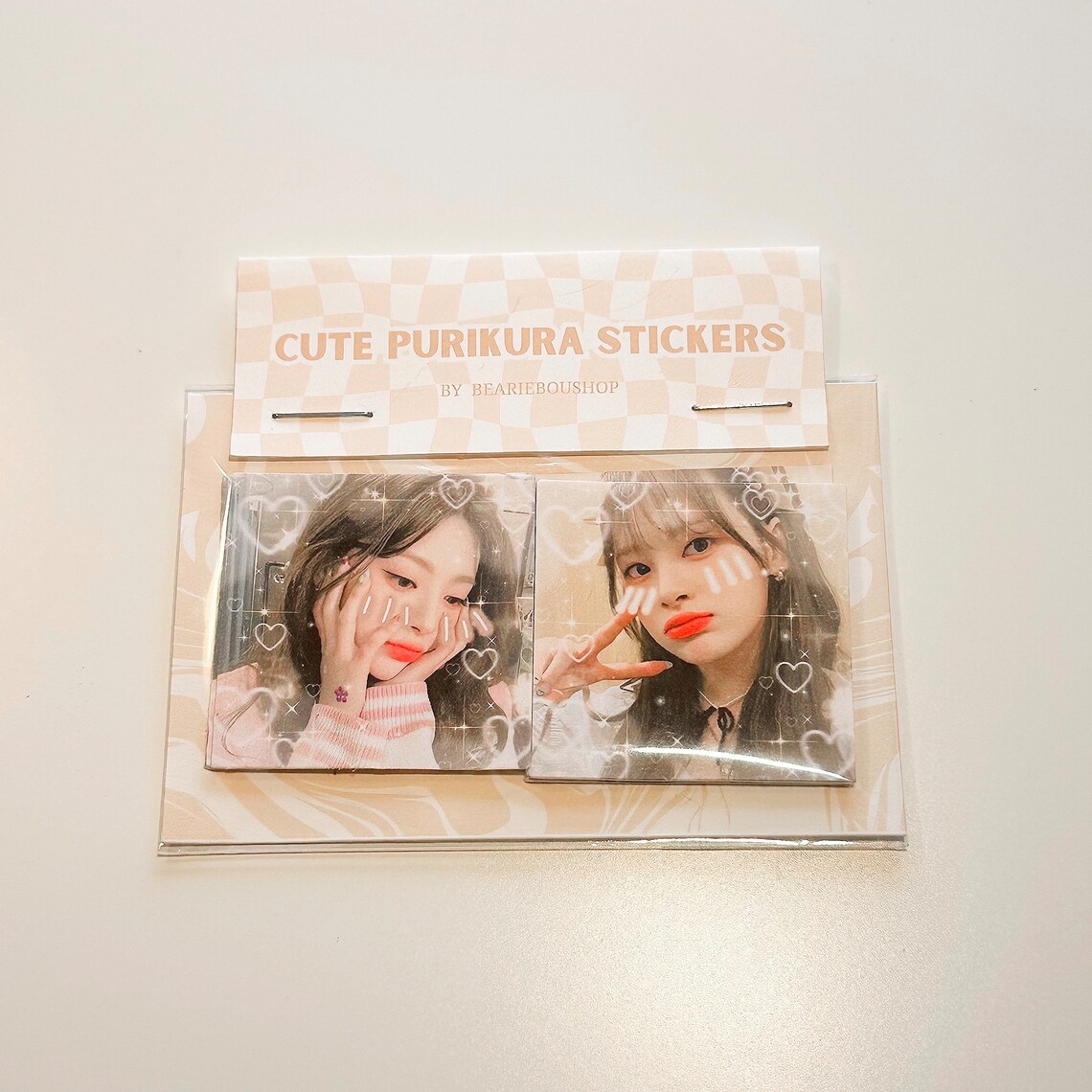 Kpop Purikura Sticker Set | Set of 20 - Etsy