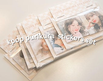 Custom Purikura Sticker Kpop Stickers Waterproof Stickers Kpop Sticker Mix 10/20/30/40 Random ...