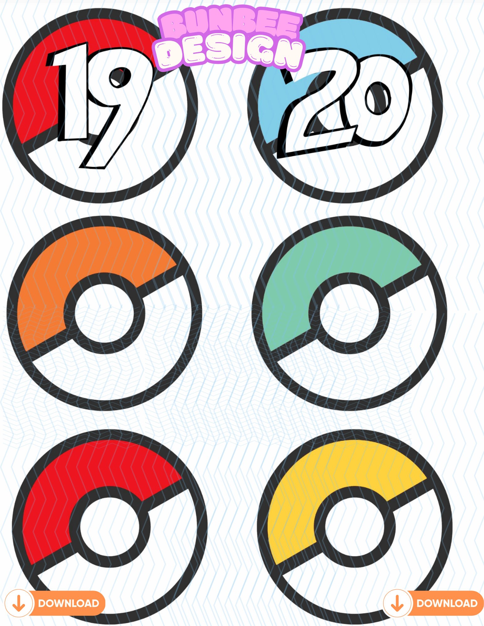 Pokemon INSPIRED Classroom Numbers - Etsy