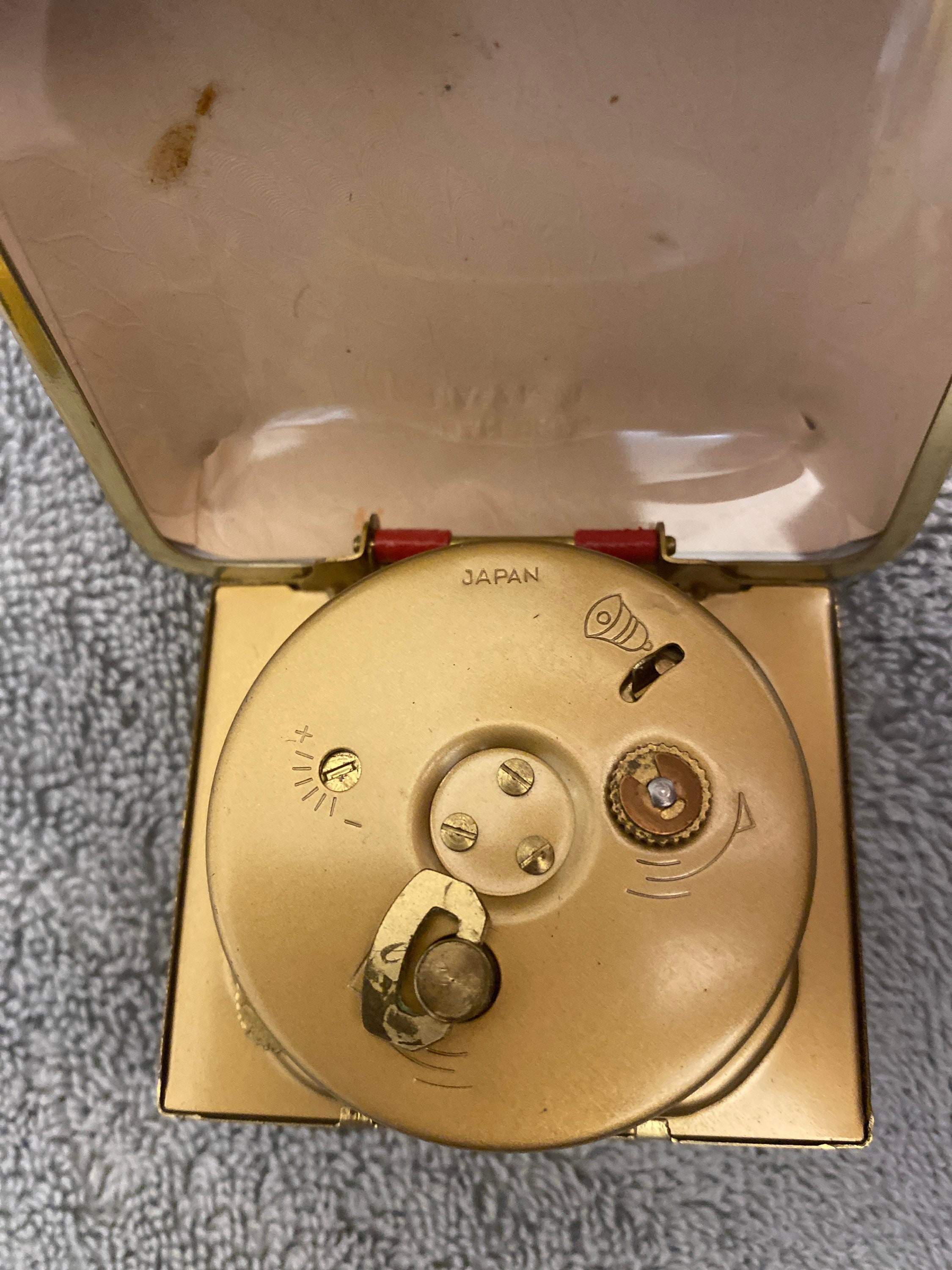 Vintage Travel Alarm Clock - Etsy