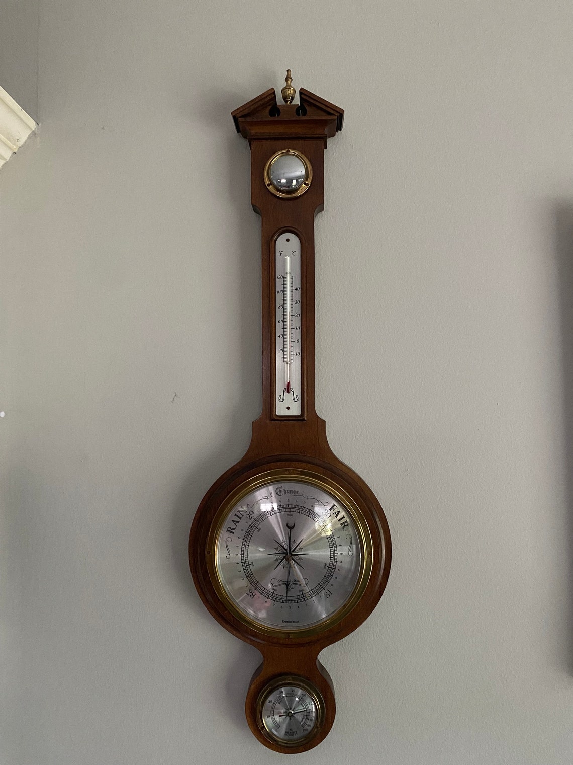 Howard Miller Vintage Barometer. - Etsy