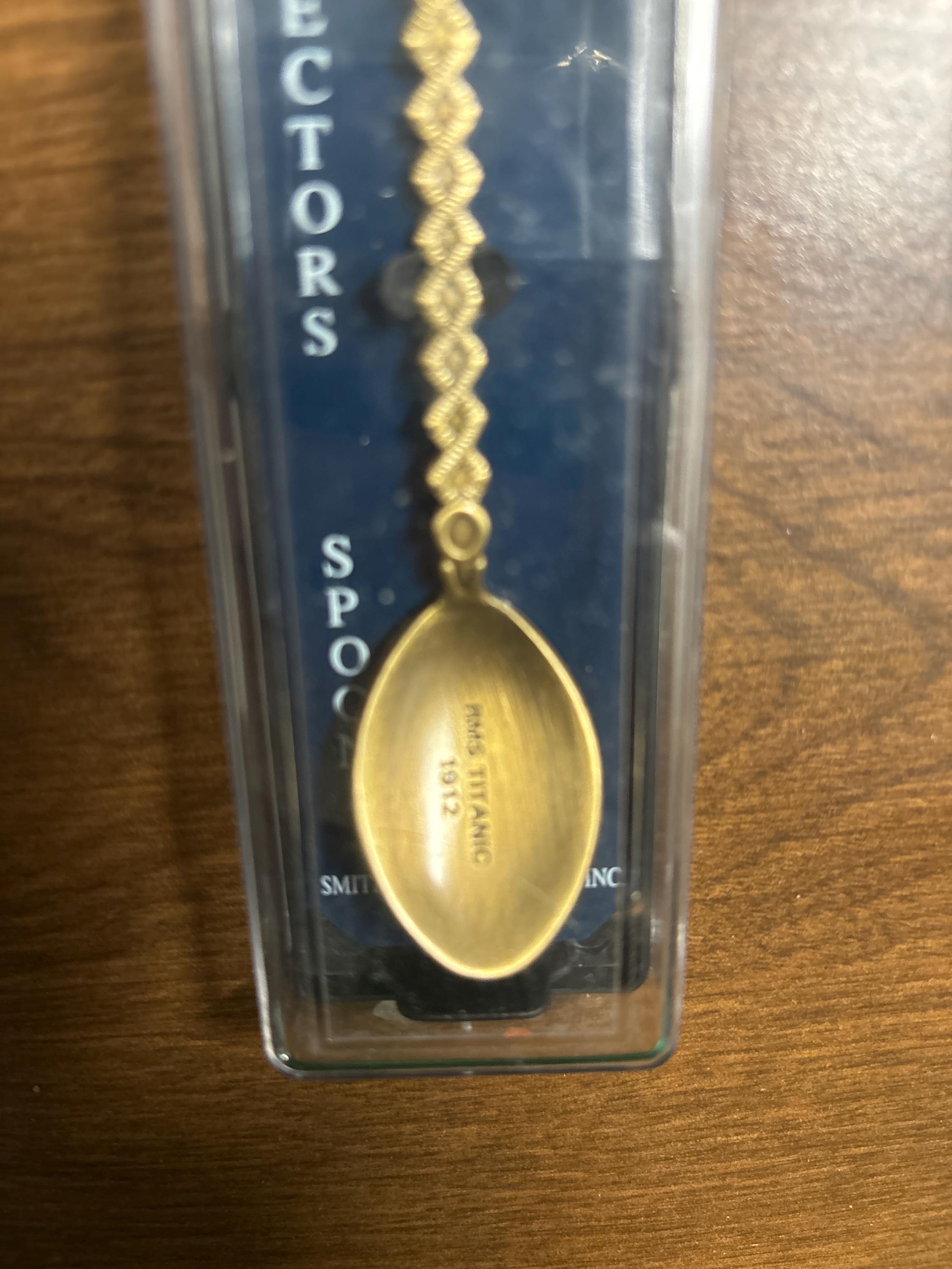 Collectors Spoon Titanic 1912 - Etsy