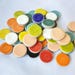 45 Round Ceramic Mosaic, 11 Color for Choose.mini Flat Marbles, Ceramic ...