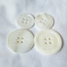 Wholesale Sale Real Mother of Pearl Natural Shell Buttons. 4 Hole. Bulk ...