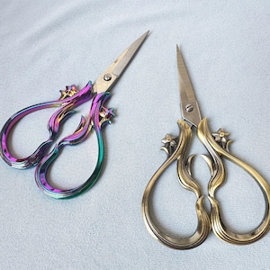 Mini Embroidery Scissors, 3 Colors Available. Small Vintage Scissors ...
