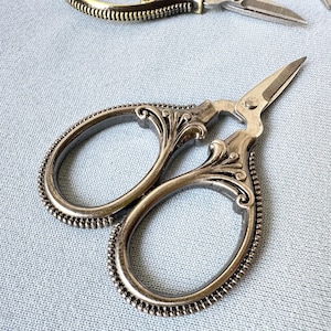 Mini Embroidery Scissors, 4 Colors Available. Small Vintage Scissors ...