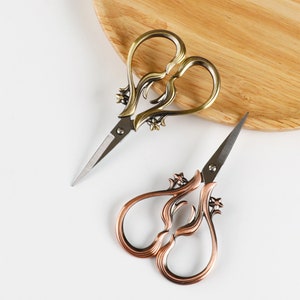 Mini Embroidery Scissors, 3 Colors Available. Small Vintage Scissors ...