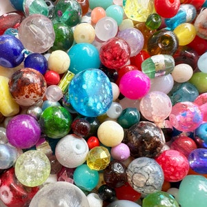 500-1000 Pcs Assorted Crystal Mixture Beads. 3mm-12mm Jesse James Glass ...