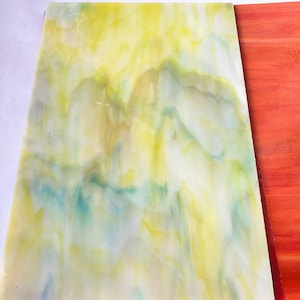 1 Stained Glass Strip, 25 Color, 3 Size for Sale. Craft Glass, Glass ...