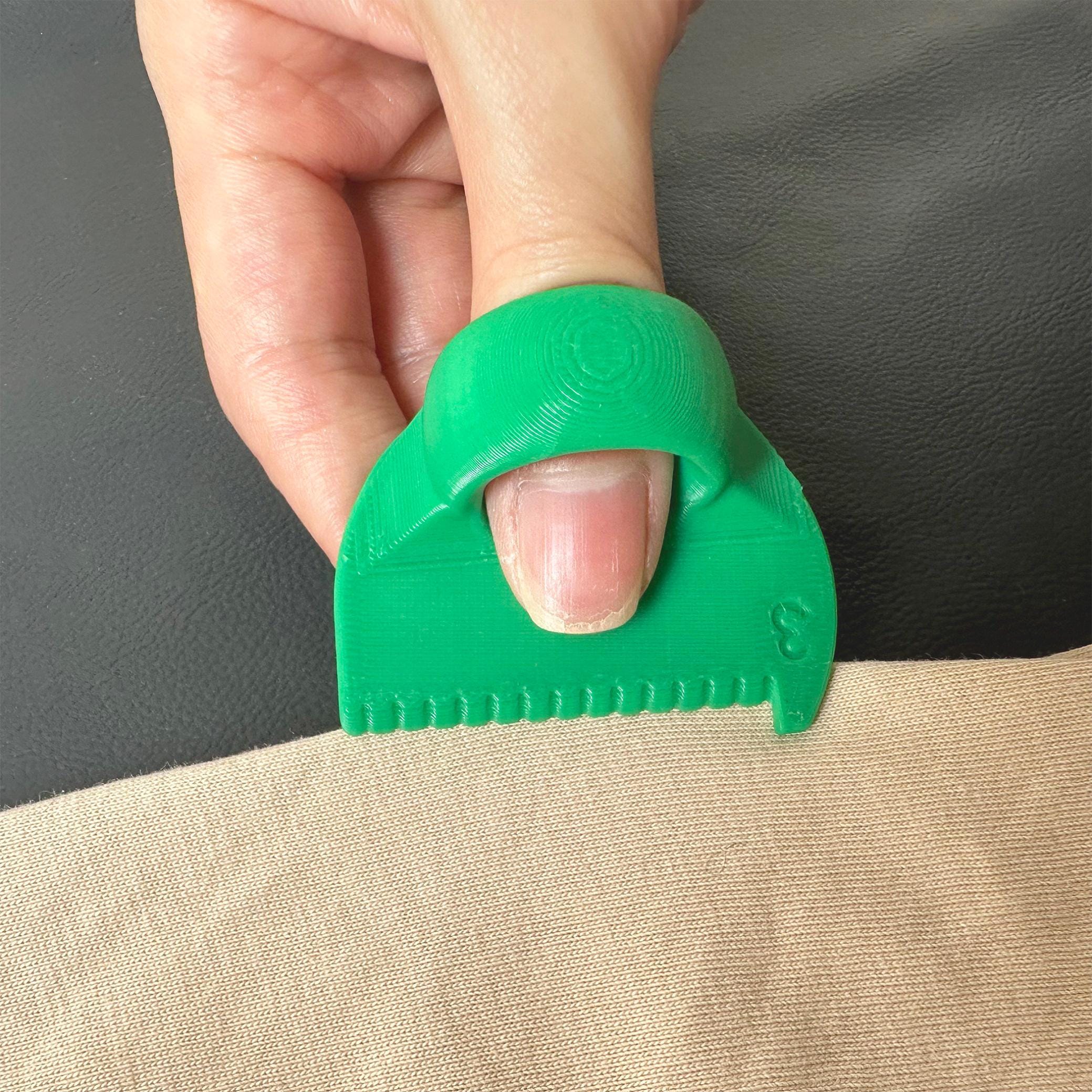 3D Printed Template for Sewing, Friendly Finger Ruler.3mm and 4mm ...