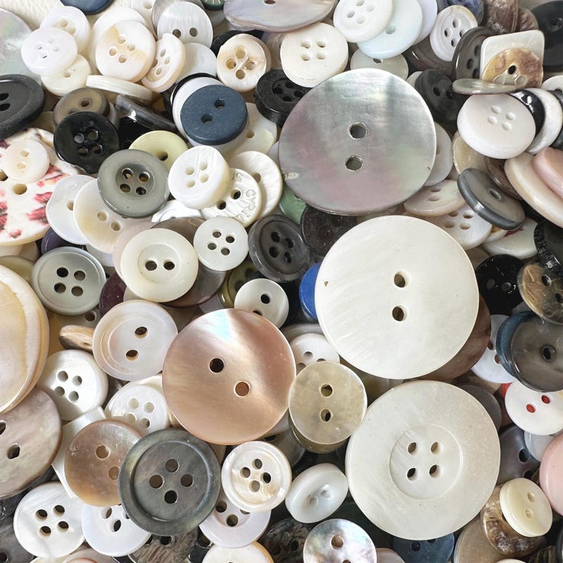 Pearl Buttons - Etsy