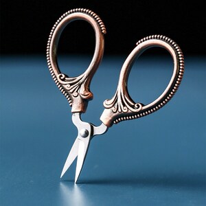 Mini Embroidery Scissors, 4 Colors Available. Small Vintage Scissors ...