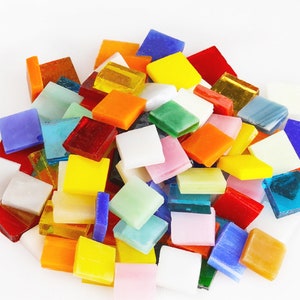 130 Pcs Square Glass Tiles, Ottoman Tiles, Ottoman Mosaic Tiles, Square ...