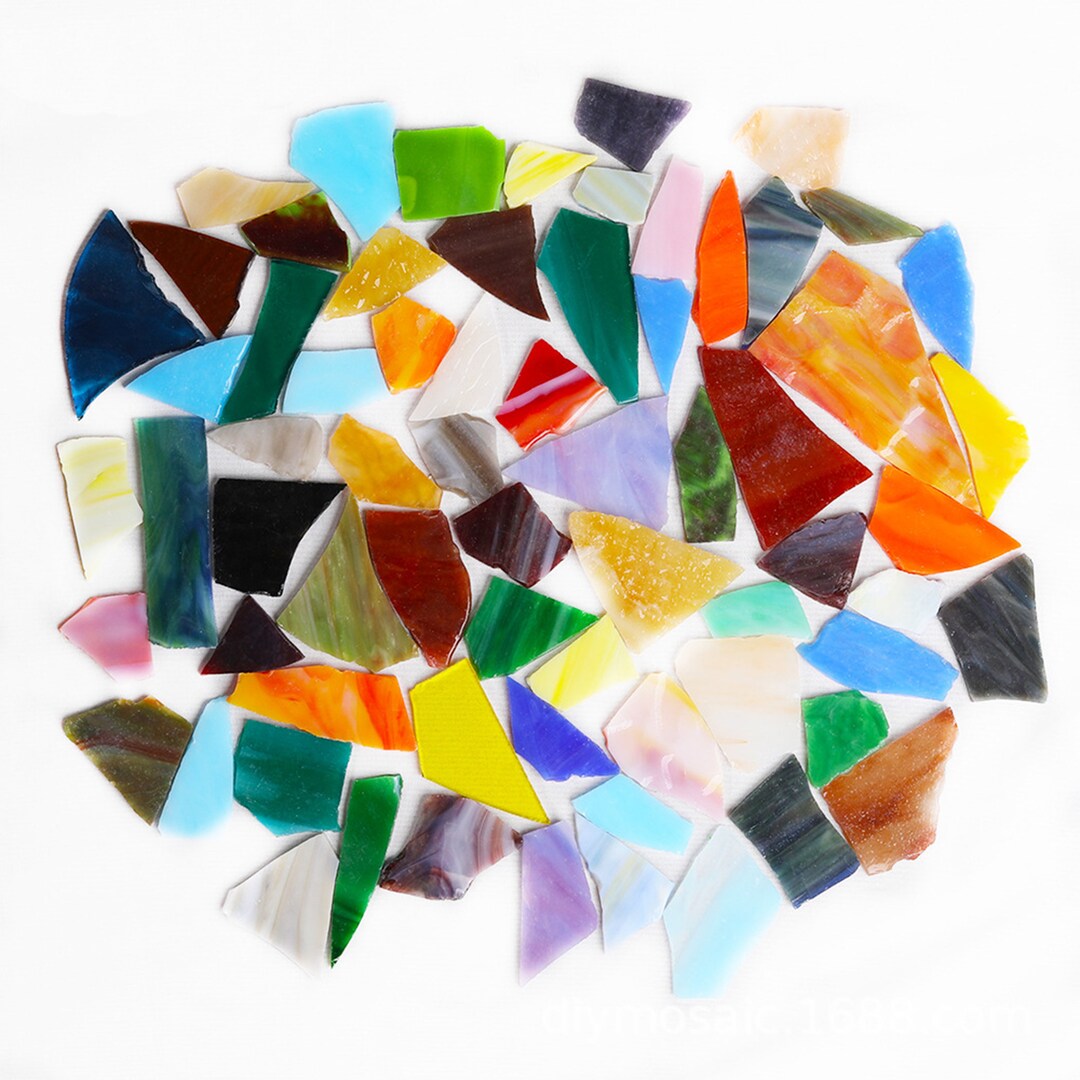 100 G Irregular Glass Mosaic Tiles. 11 Style for Choose. Mosaic Supply ...
