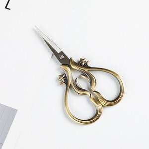 Mini Embroidery Scissors, 3 Colors Available. Small Vintage Scissors ...