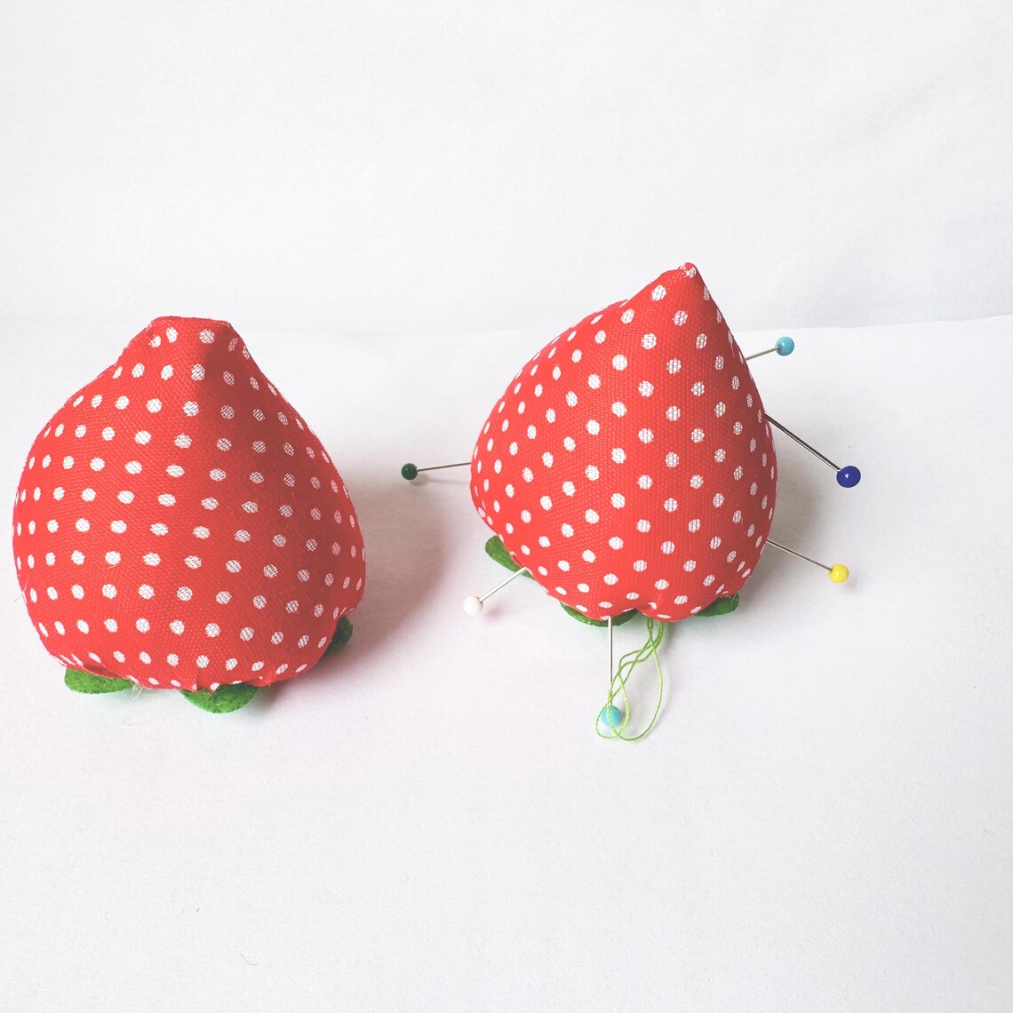 Cute Strawberry Pin Cushion. Pin Keeper. Creative Pin Cushion. Sewing ...