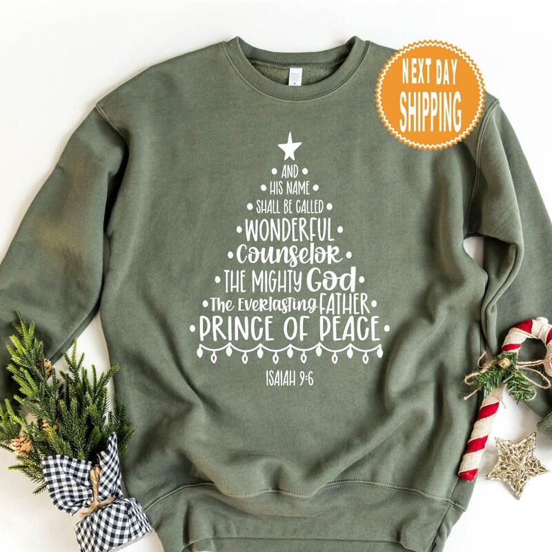 Religious Christmas Tshirt - Etsy