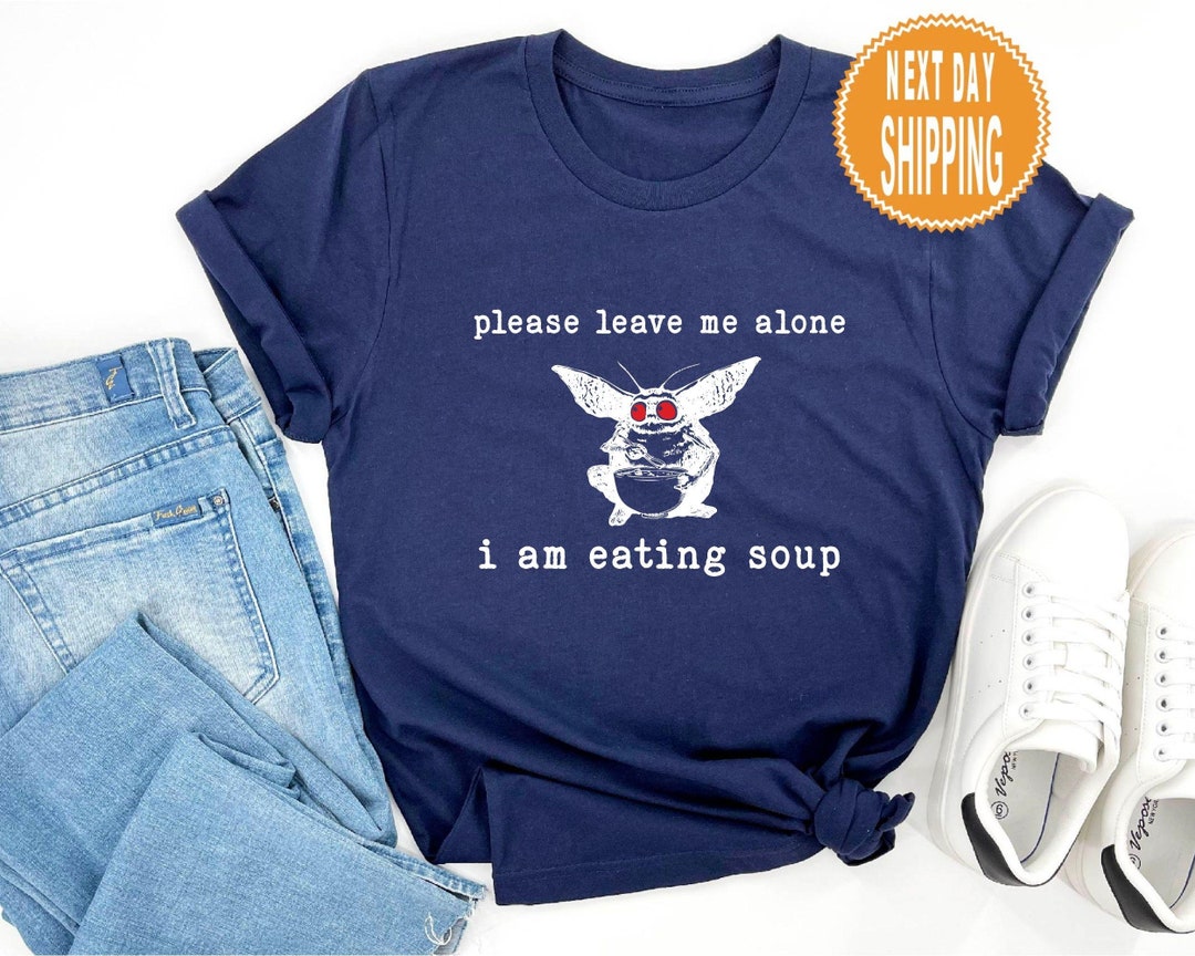 Mothman Eating Soup Shirt: Funny Sarcastic Gift Tee - Etsy