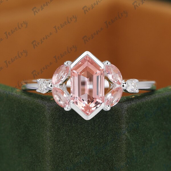 Pink Morganite Ring - Etsy