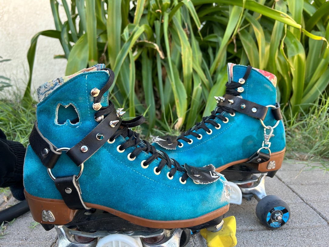 Skate Harness Leather Spiked - Etsy