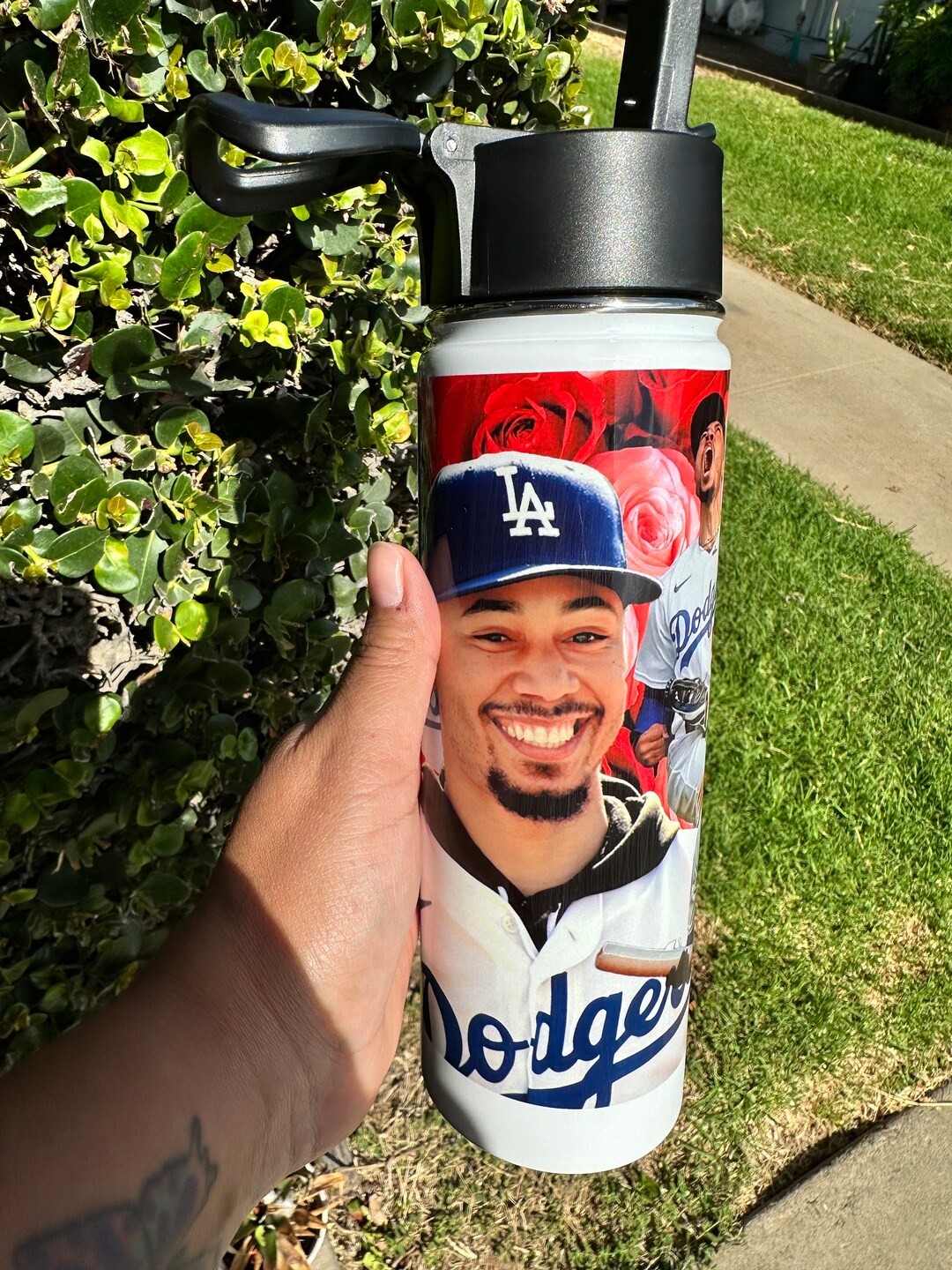 Custom Mookie Betts Dodgers Cup Mlb Mvp Baseball Los Angeles LA Sports ...