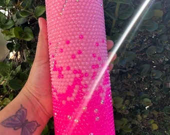 Hot Pink Rhinestone Cold Cup, Starbucks Cold Cup, Starbucks Cups ...