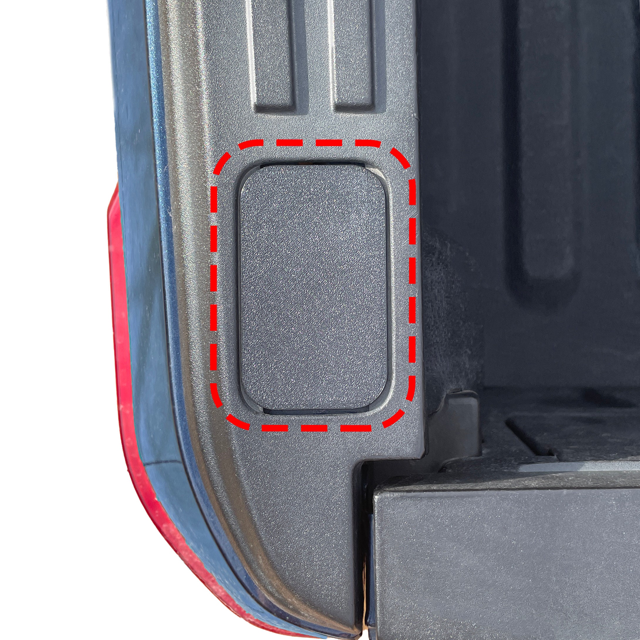 Supgrades Hidey-hole, Truck Bed Stake Pocket Hole Secure Keys Cash ...